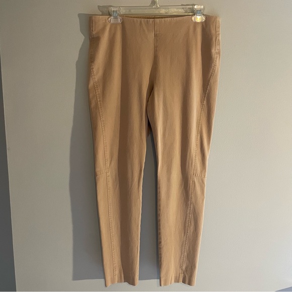 Lauren Ralph Lauren | Pants & Jumpsuits | Lauren Ralph Lauren Tan Flatfront Pullon Stretch Khaki ...